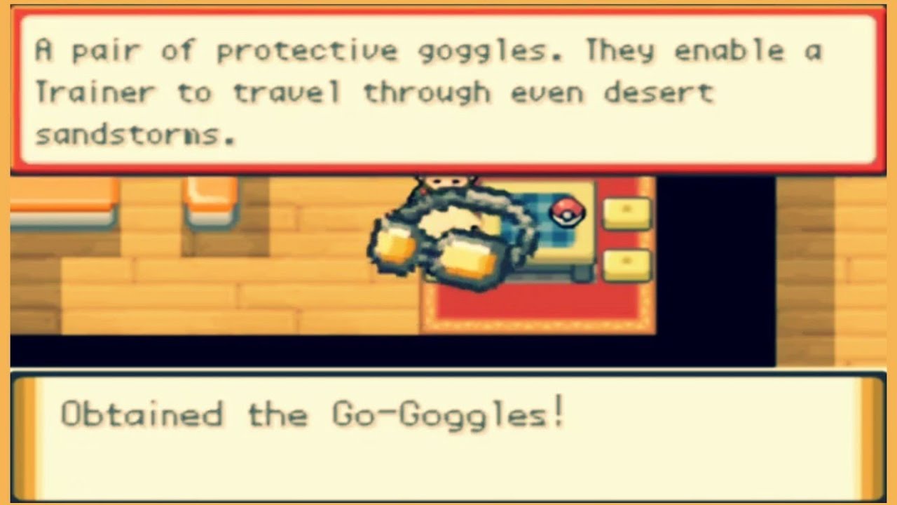 How to get Go-Goggles!? - Pokemon Unbound v1.1.3.1 - YouTube