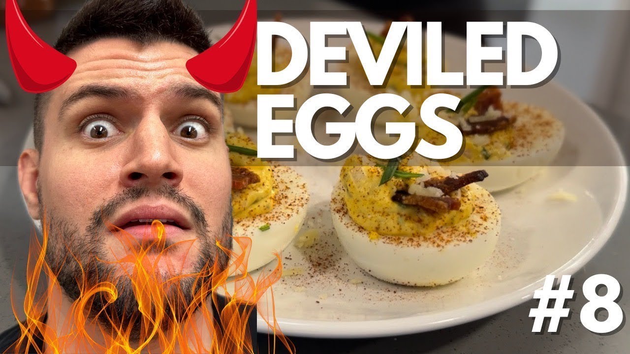 Deviled Eggs w/ Bacon & Cheese || Chef Donny Delicious || Episode 8 ...