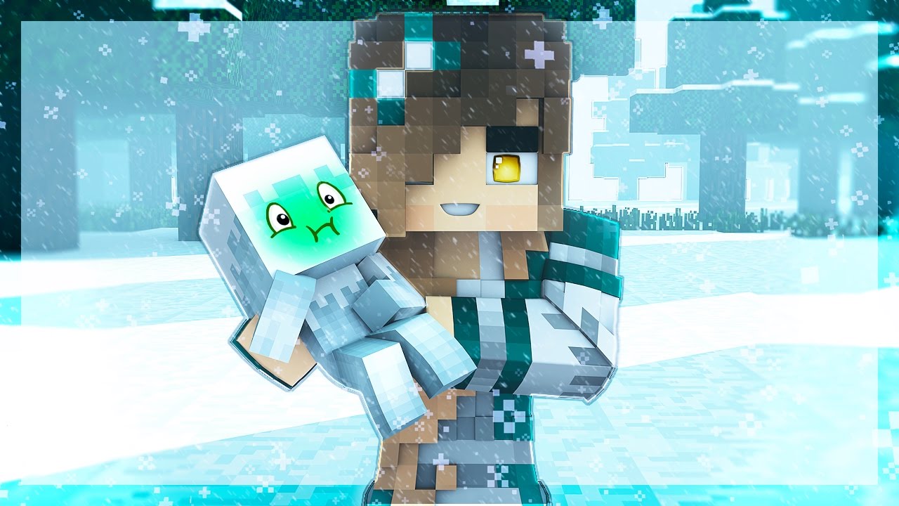 Minecraft - OUR FIRST TIME MEETING A YETI!! THE BABY YETI IS SICK ...
