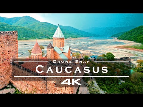 Caucasus 🇦🇲🇦🇿🇬🇪🇷🇺 - by drone [4K]