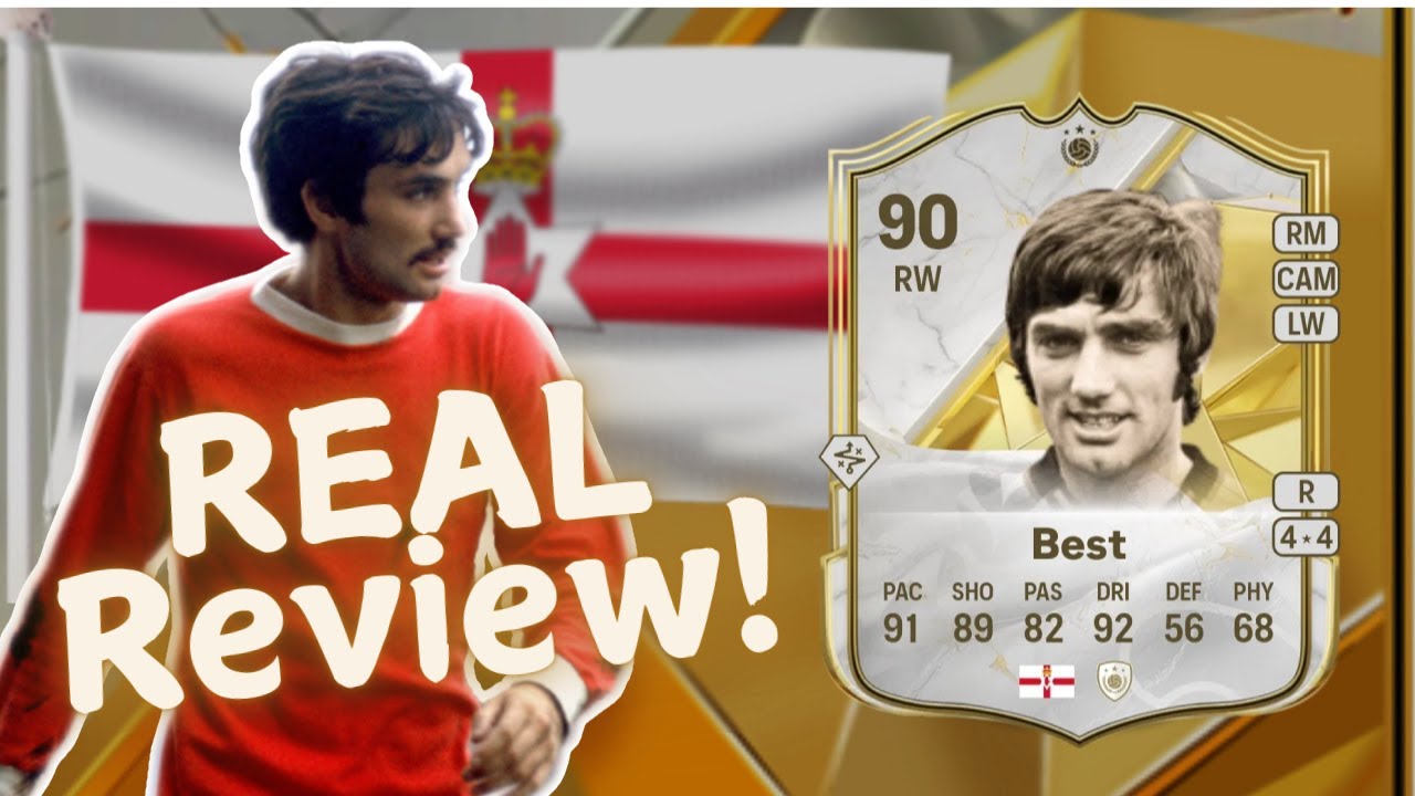 Is he a GAMECHANGER! (90 Icon George Best player review!) #fc25 - YouTube