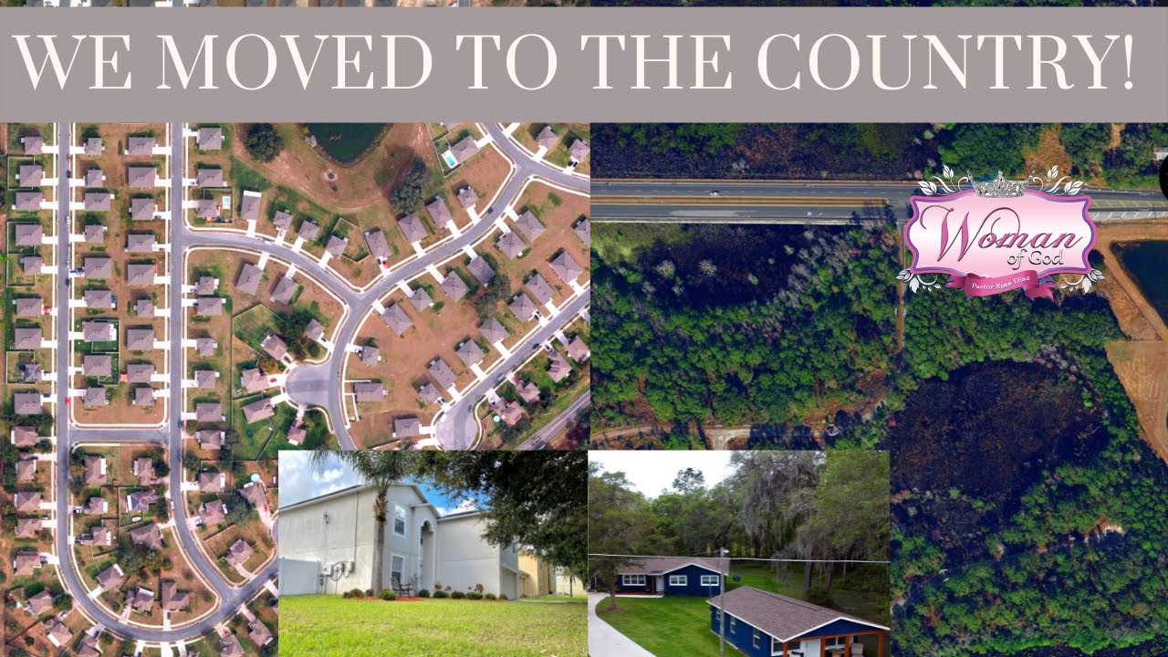 We Moved To The Country! We left the urban setting to live in the ...