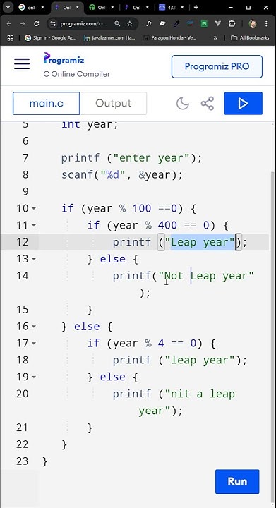 🔢 C Programming Basics: Profit or Loss, Odd or Even, Leap Year Programs! 🚀 Step-by-Step Guide ...