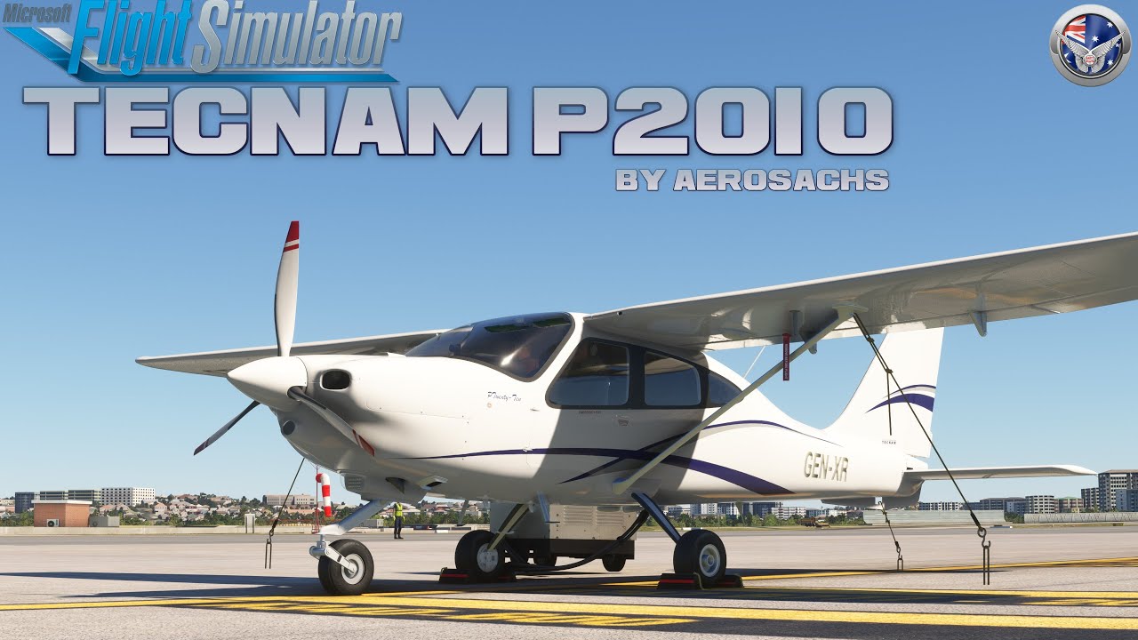 Tecnam P2010 180HP by Aerosachs - Flight/Review - Microsoft Flight ...