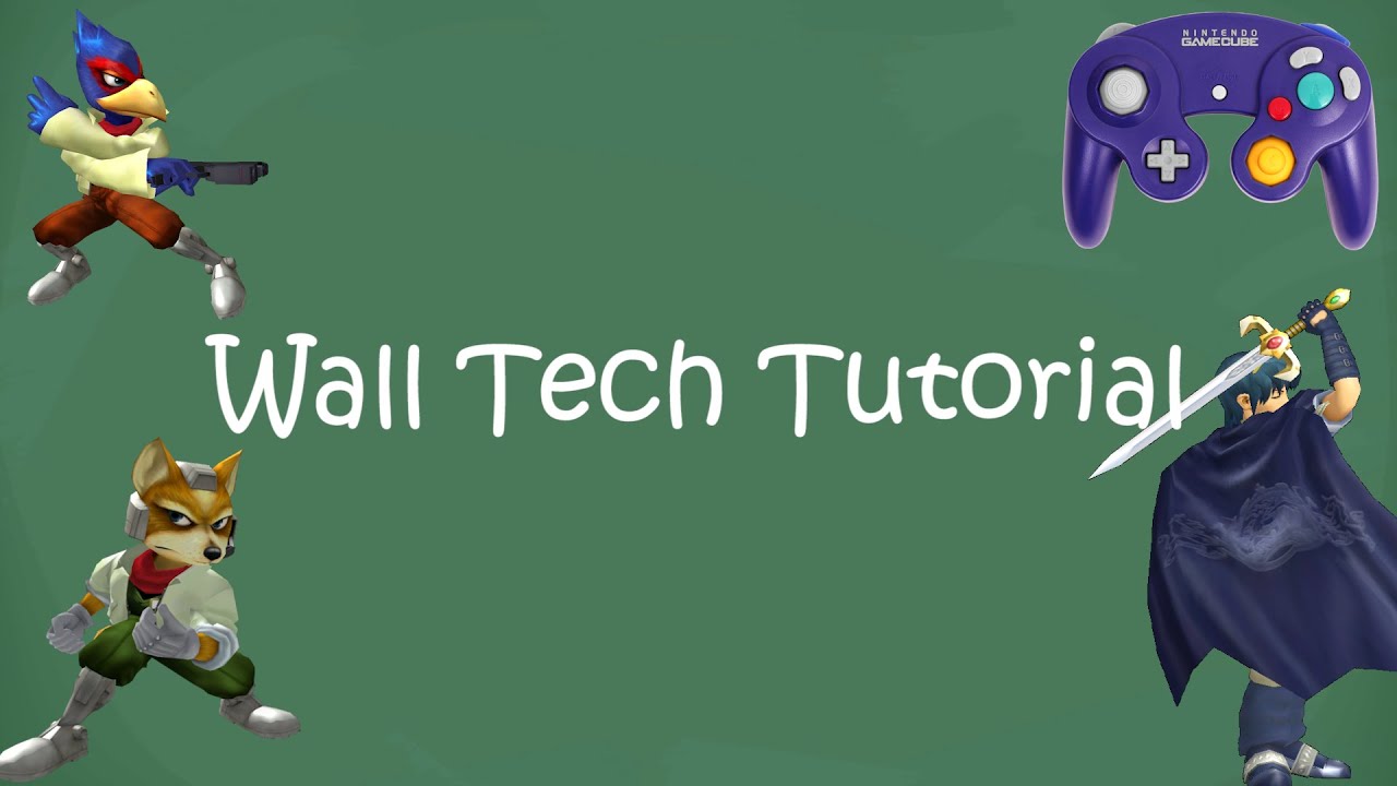 How To Wall Tech - Super Smash Bros. Melee - YouTube