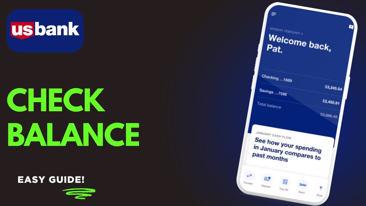 How To Check US Bank Account Balance Online ! - YouTube