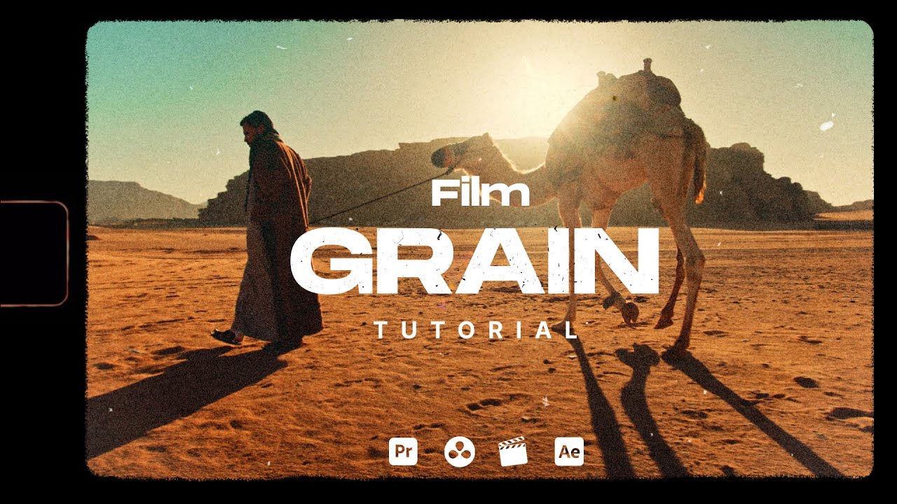 Easiest Way To Add Film Grain To Your Video Projects | PIXFLOW Tutorials - YouTube