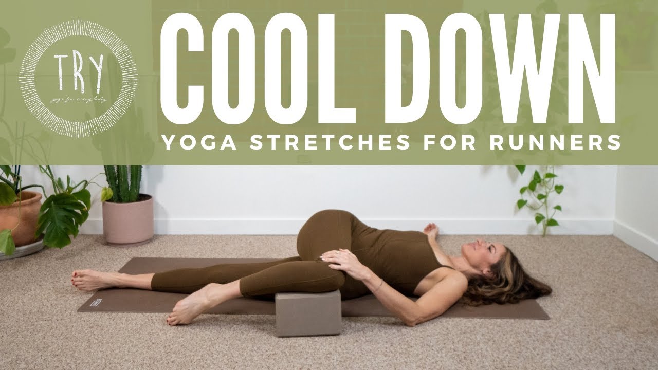 Yoga Cool Down for Runners | Post-run Yoga Stretches | Tessa Rae Yoga ...