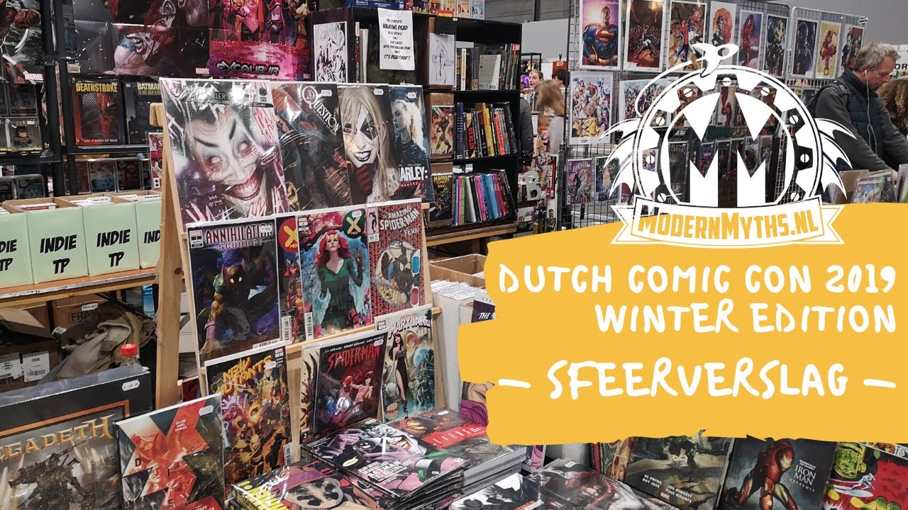 Dutch Comic Con 2019 Winter Edition Sfeerverslag - Modern Myths - YouTube