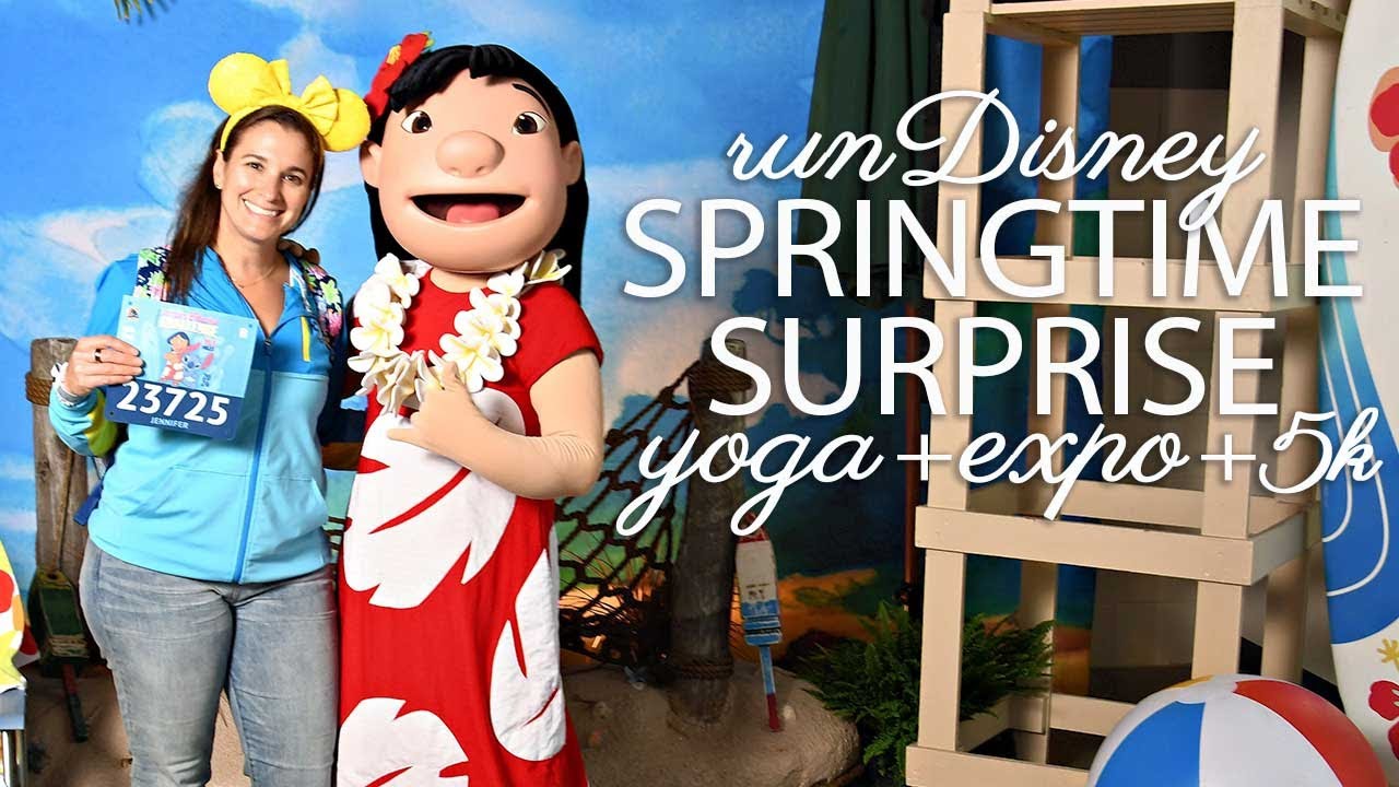 Yoga, Expo, 5K | runDisney Springtime Surprise | 2024 - YouTube