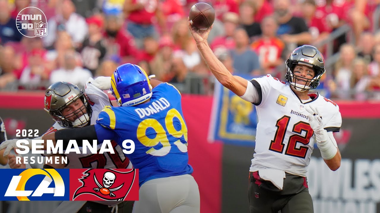 Los Angeles Rams vs. Tampa Bay Buccaneers | Semana 9 NFL 2022 | Resumen ...