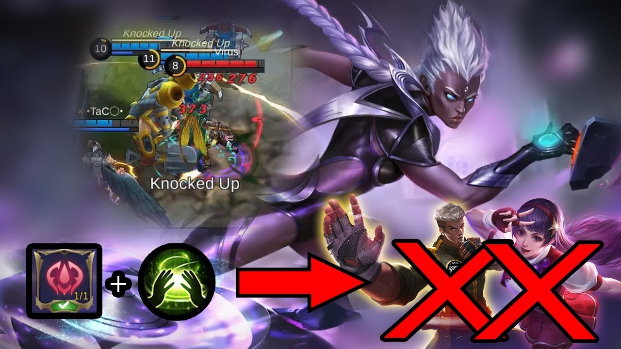 Unstoppable Karrie With Fighter Emblem And Purify | Mobile Legends ...
