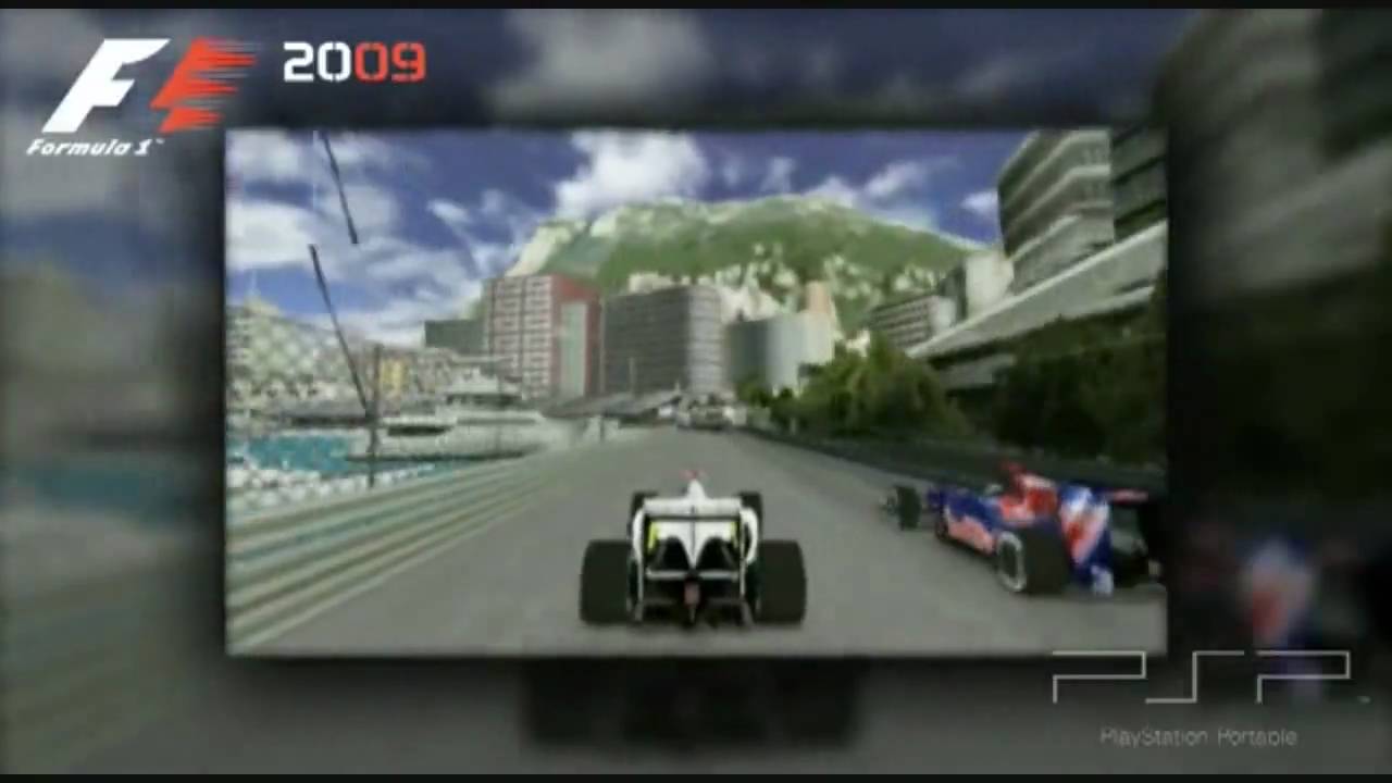 F1 2009 - Official PSP Launch Trailer - YouTube