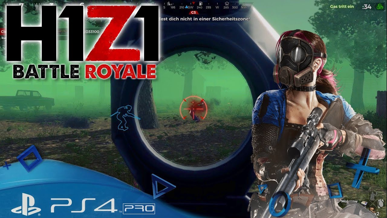 H1Z1 Battle Royale PS4 🇩🇪 Kill Serie Let´s Play H1Z1 King of the Kill ...