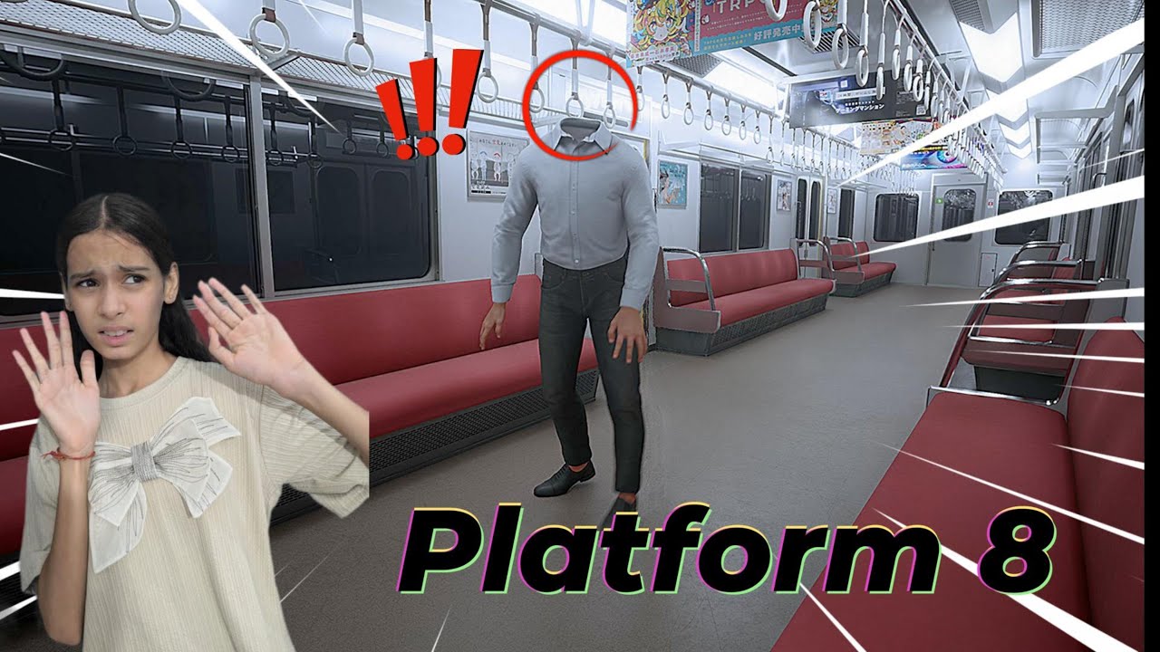 Can I survive in this horror Japanese Train I (Platform 8) @vtufgaming ...