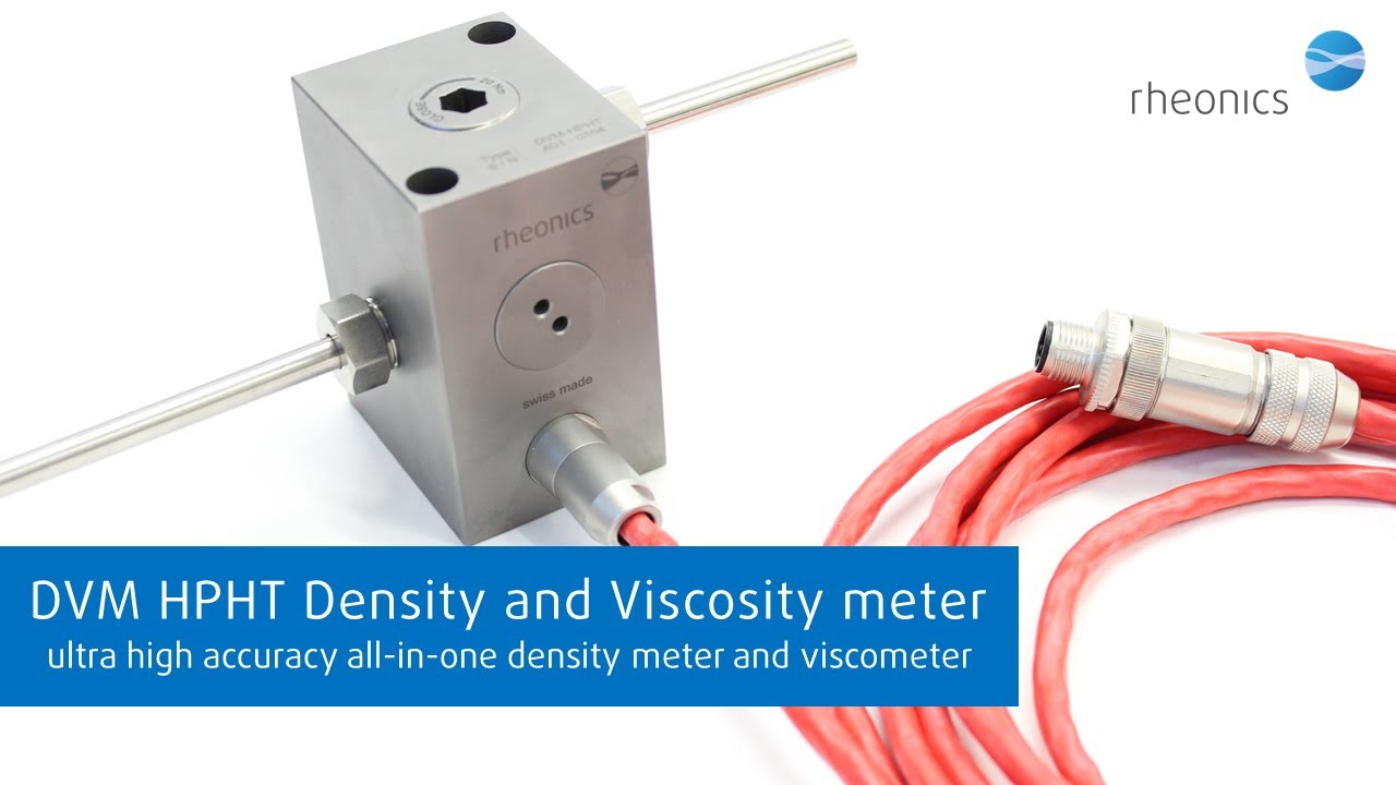 DVM Introduction | Ultra high accuracy HPHT Density & Viscosity - YouTube