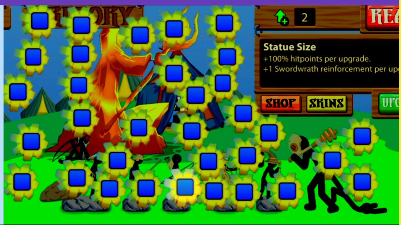 Unlocked All item stick war legacy Stick war mod menu gameplay Stick ...