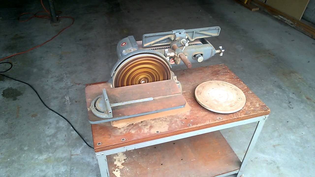 Atlas 5010 Belt/Disc Sander - YouTube