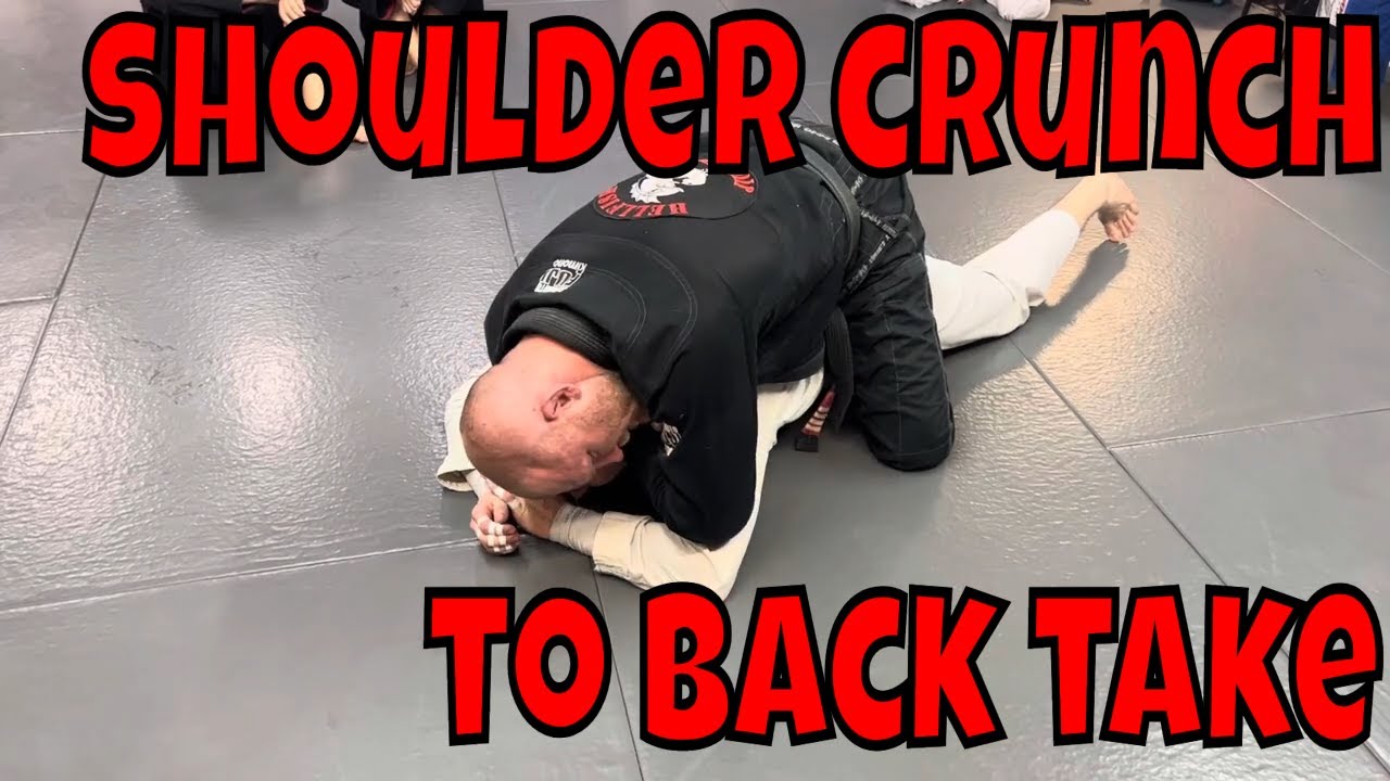 Shoulder crunch Armbar to back take - YouTube