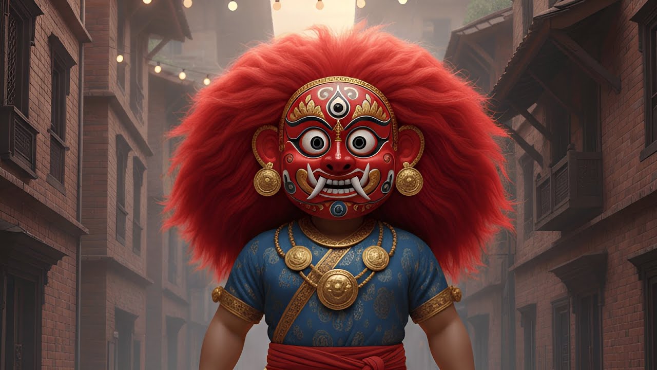 The Legend of Lakhe | Kids Friendly 3D Animation | Indra Jatra Story ...