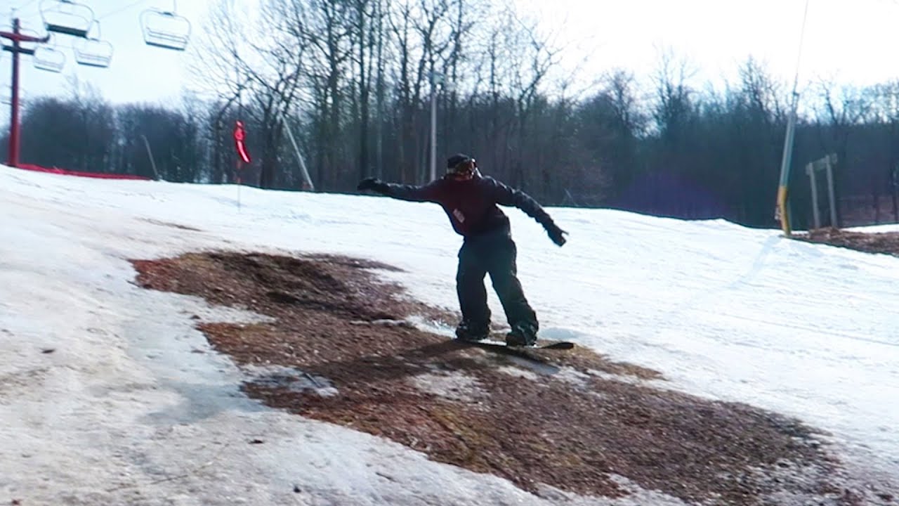 Snowboarding On Dirt - YouTube