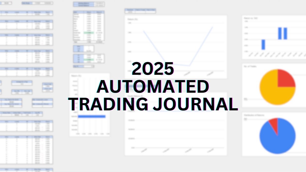 Day Trading Journal - My Automatic Data Collection Spreadsheet - YouTube