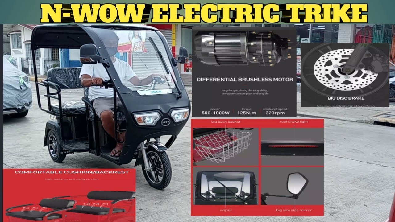 NWOW ELECTRIC TRIKE - YouTube