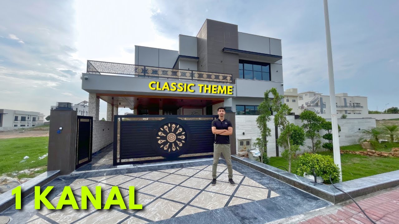 1 Kanal Luxury Royal Design House For Sale in Bahria Islamabad - YouTube