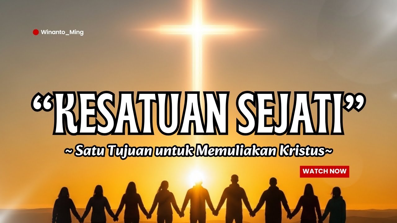 Rahasia Hidup Rukun: Sehati Sepikir dalam Kristus ~ Winanto Ming - YouTube