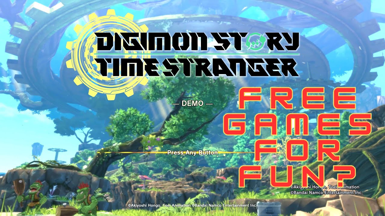 Free Games For Fun? Digimon Story: Time Stranger [Demo] Digi-see? digi ...