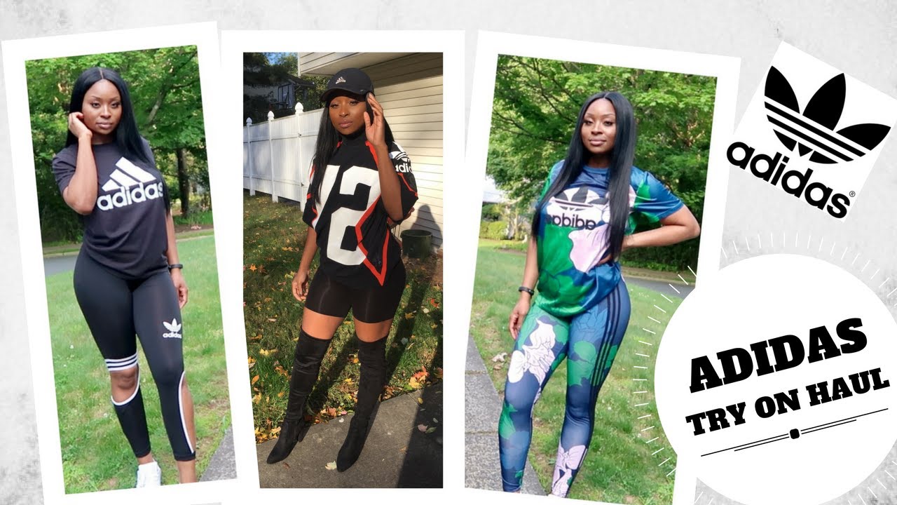 TRY ON HAUL: ft. ADIDAS - YouTube