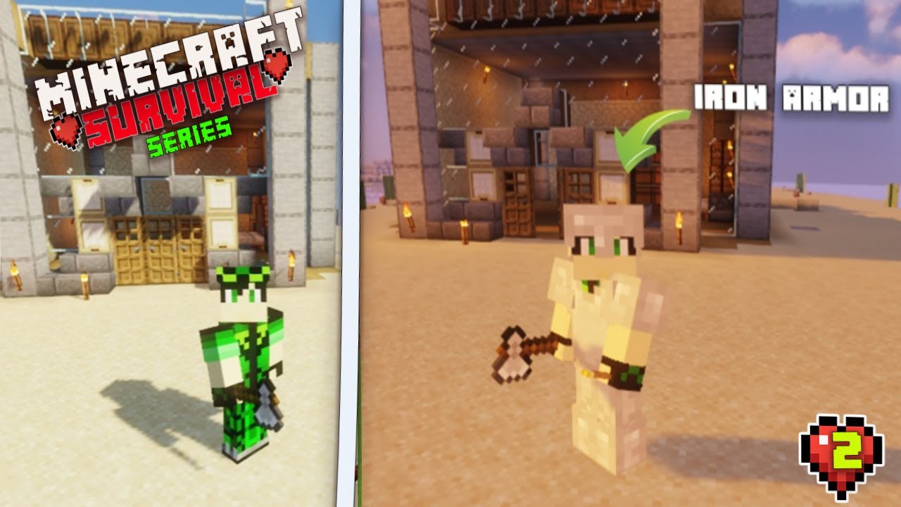 Minecraft Survival Series Ep 2 in 1.21 🔥 | Made OP Survival Base ...