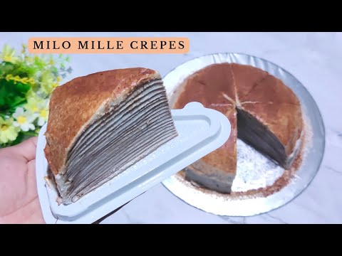 RESEP MILO MILLE CREPES YANG BIKIN NAGIH - YouTube