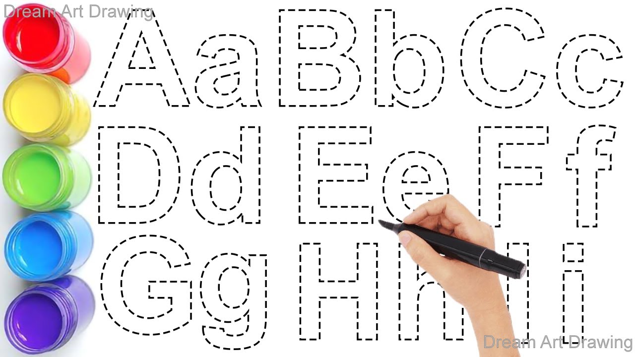 Learn Alphabet | Capital & Small Letters Alphabet Aa to Zz for Kids ...