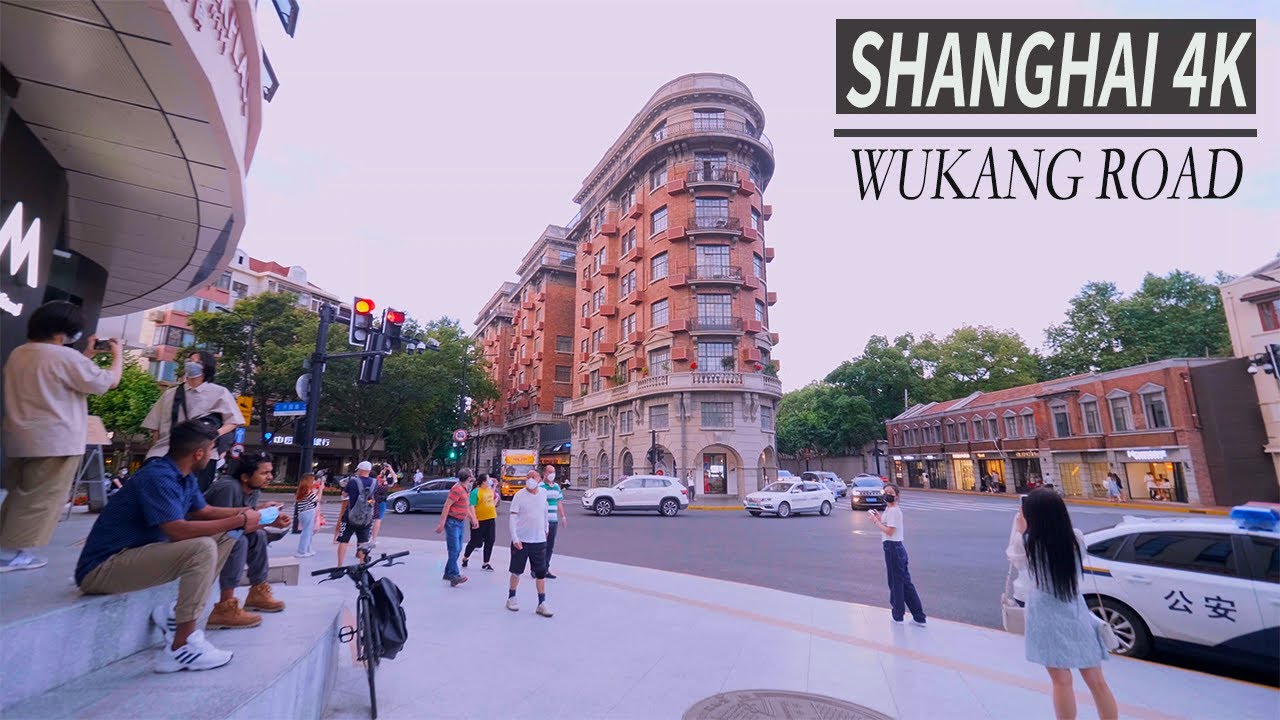 【4K】The Most Beautiful Street In Shanghai|Wukang Road| A Century-Old ...