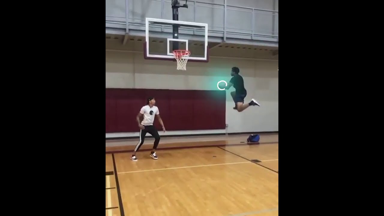 Big Dunk Glowing Animation - YouTube