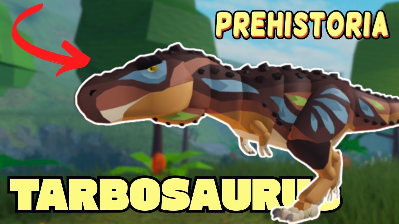 TARBOSAURUS CHEGOU!!! Showcase e Analise┃Pré-História ROBLOX (PT-BR ...