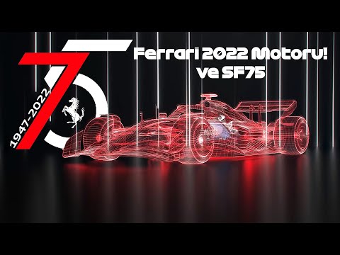 FERRARI 2022 MOTORUNDA 60 BEYGİR KAZANDI! SF75 Lansman Tarihi - 2022 F1 Ferrari Arabası