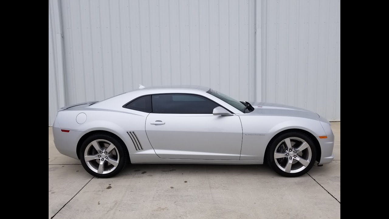 2012 Chevy Camaro 2SS Silver 2306810 - YouTube