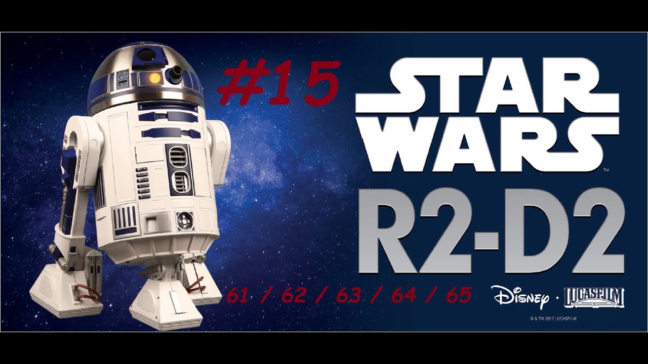 R2D2 DeAgostini #15 | 61 až 65 část - YouTube