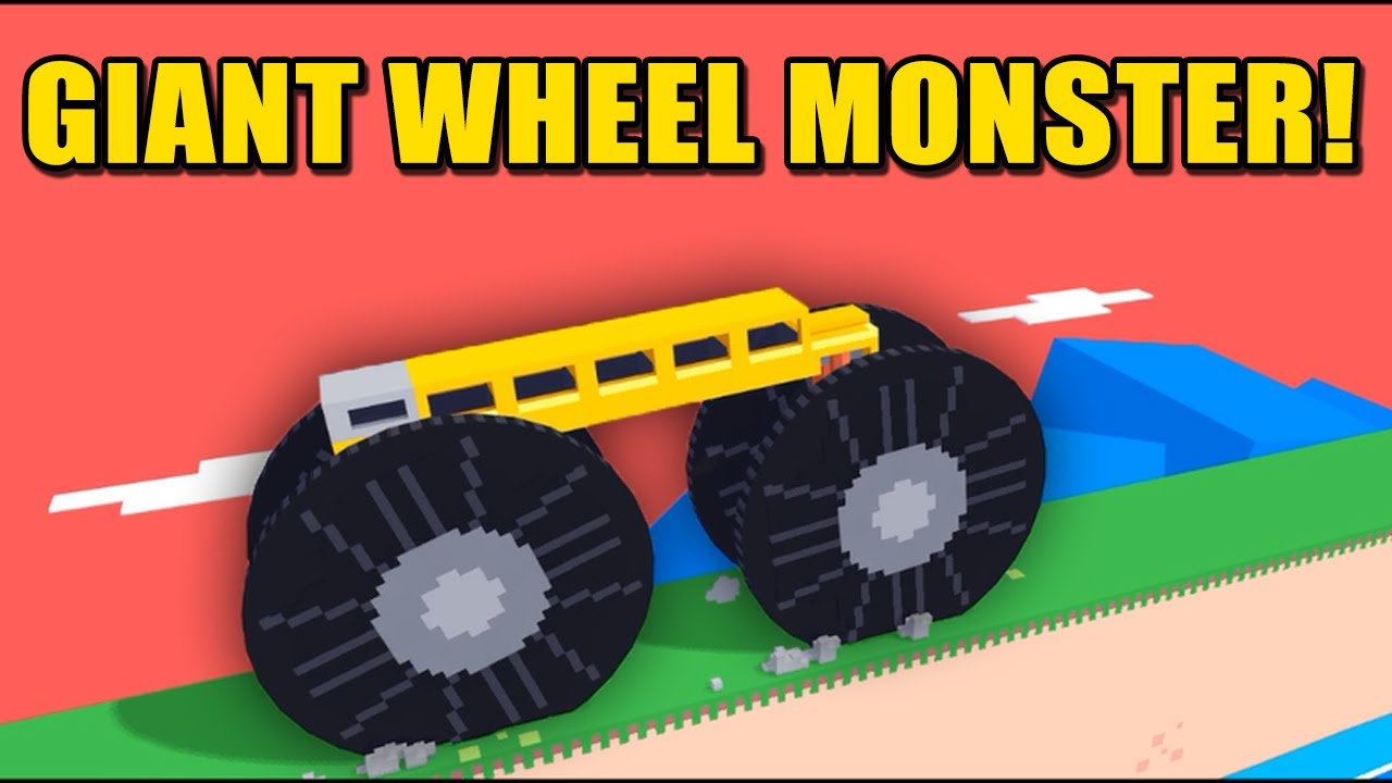 Drive Mad Giant Wheels + Bonus: 4 Wheel Challenge – Gameplay ...