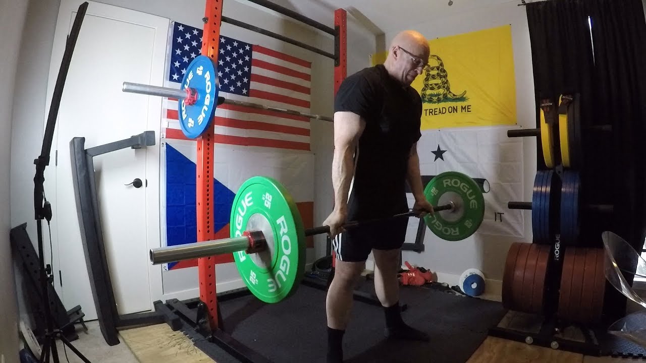 1-22-2019 Jason Blaha Training - Deadlift, Barbell Row, Good Mornings ...