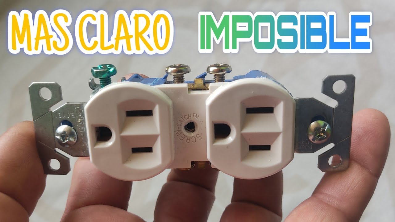 Cómo Instalar un Tomacorriente - YouTube
