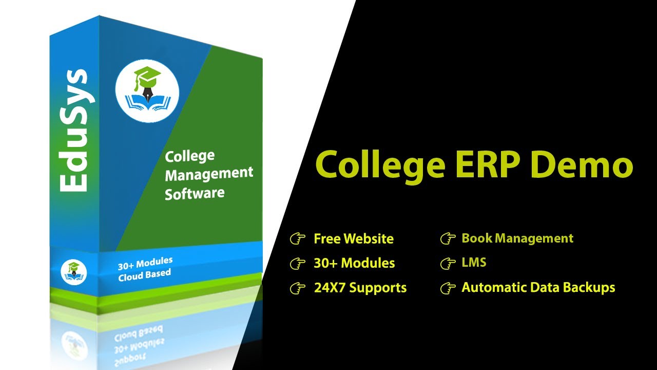 College ERP Demo - Higher Education Institute Management Software - YouTube