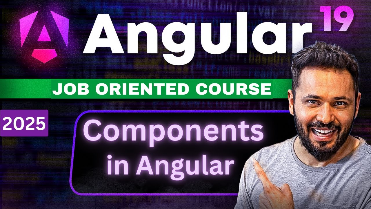 Angular 19 Tutorial in Hindi #7 Component - YouTube