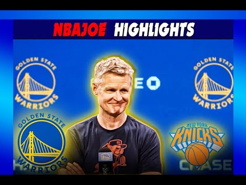 Steve Kerr post game press conference |Golden State Warriors vs Knicks ...