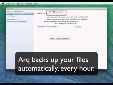 Arq - Trustworthy Backup for your Mac - YouTube