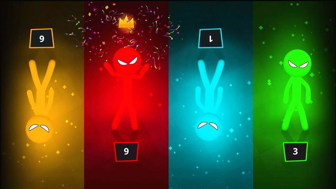 Stick Party 234 MiniGames - Tournament Mode 448 - YouTube