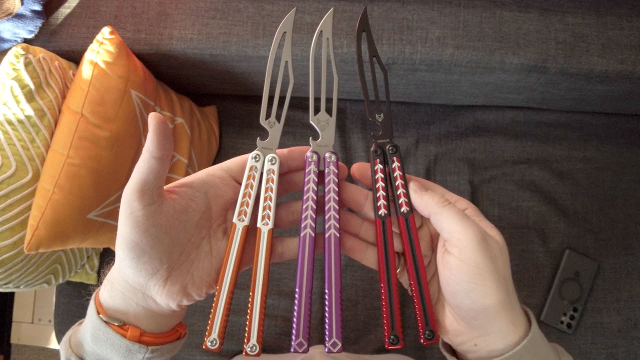 How I Made The Vulp Pro Balisong Trainer! - My Design Process ️🤔🤓 - YouTube