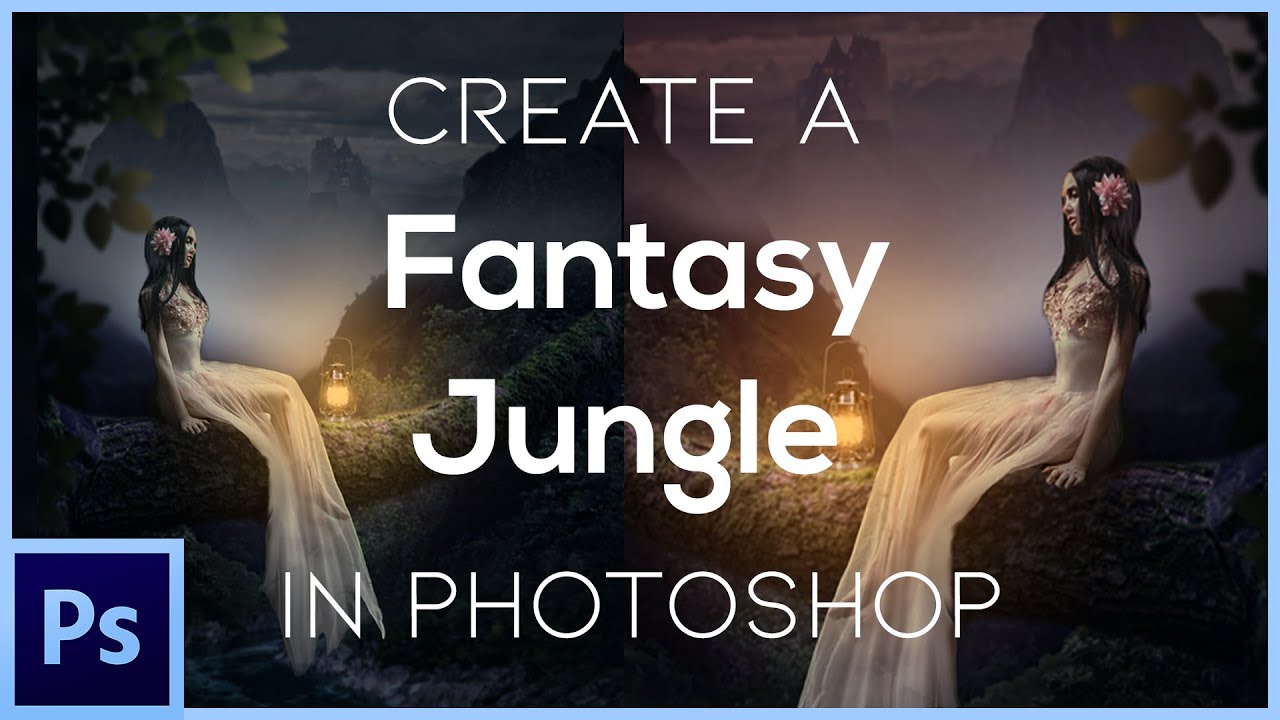 Create a Fantasy Matte Painting in Photoshop | Photoshop Tutorial ...